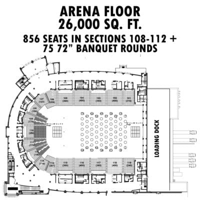 Venue Layout - Cross Insurance Center