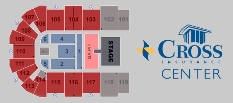 Seating Charts - Cross Insurance Center
