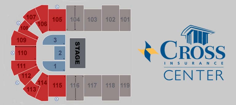 Seating Charts - Cross Insurance Center