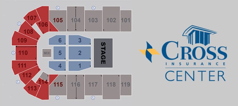 Seating Charts - Cross Insurance Center