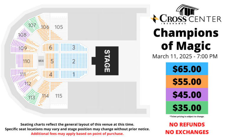 CHAMPIONS OF MAGIC: CHASING THE UNBELIEVABLE - Cross Insurance Center
